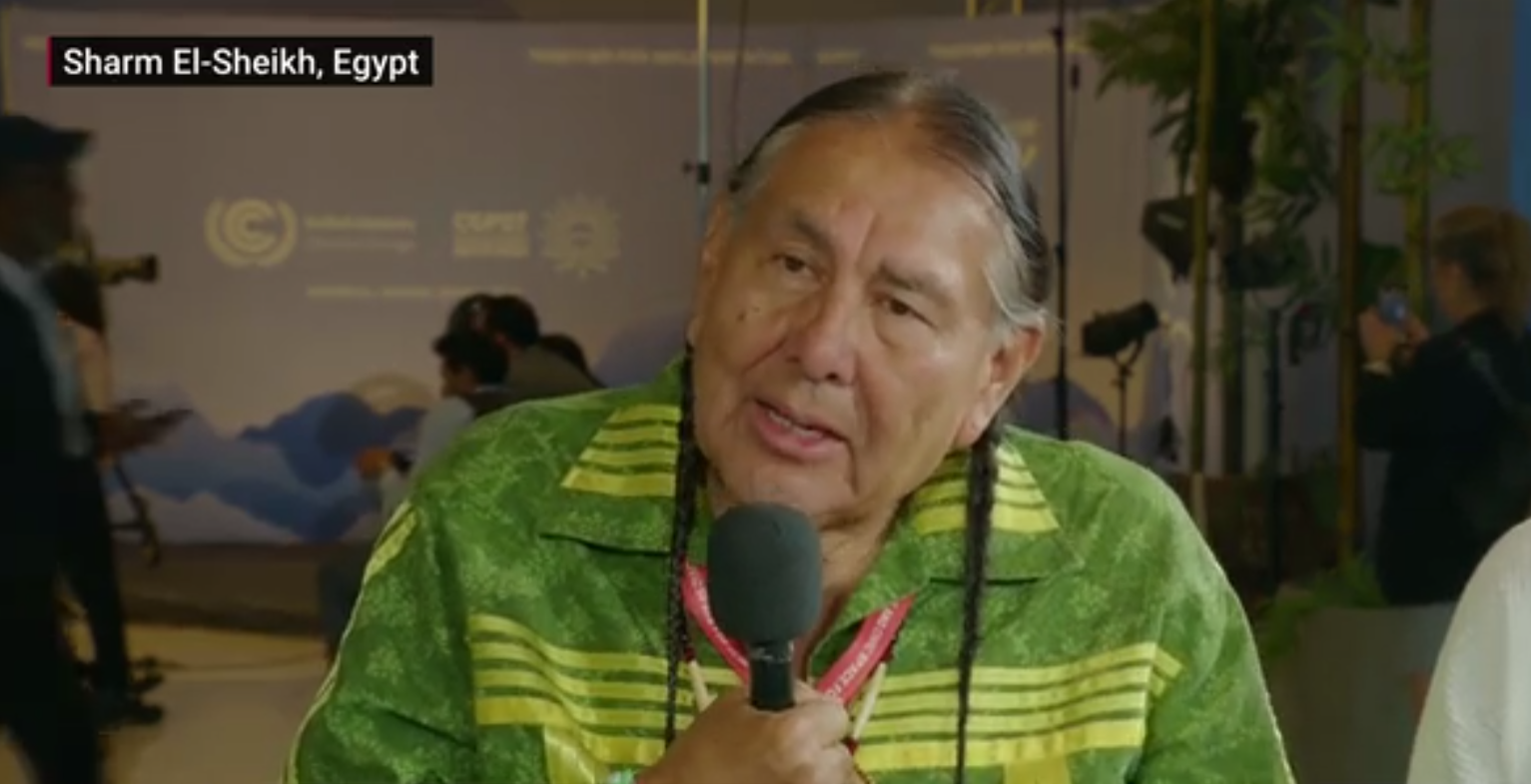 Ativistas indígenas Tom Goldtooth e Eriel Deranger sobre a ligação ...