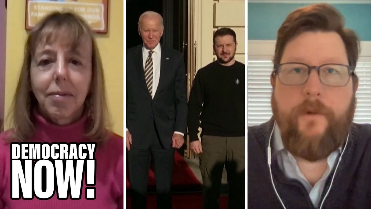 Matt Duss und Medea Benjamin diskutieren über das Engagement der USA ...